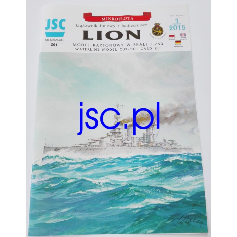 Brytyjski krążownik liniowy LION (JSC 261)