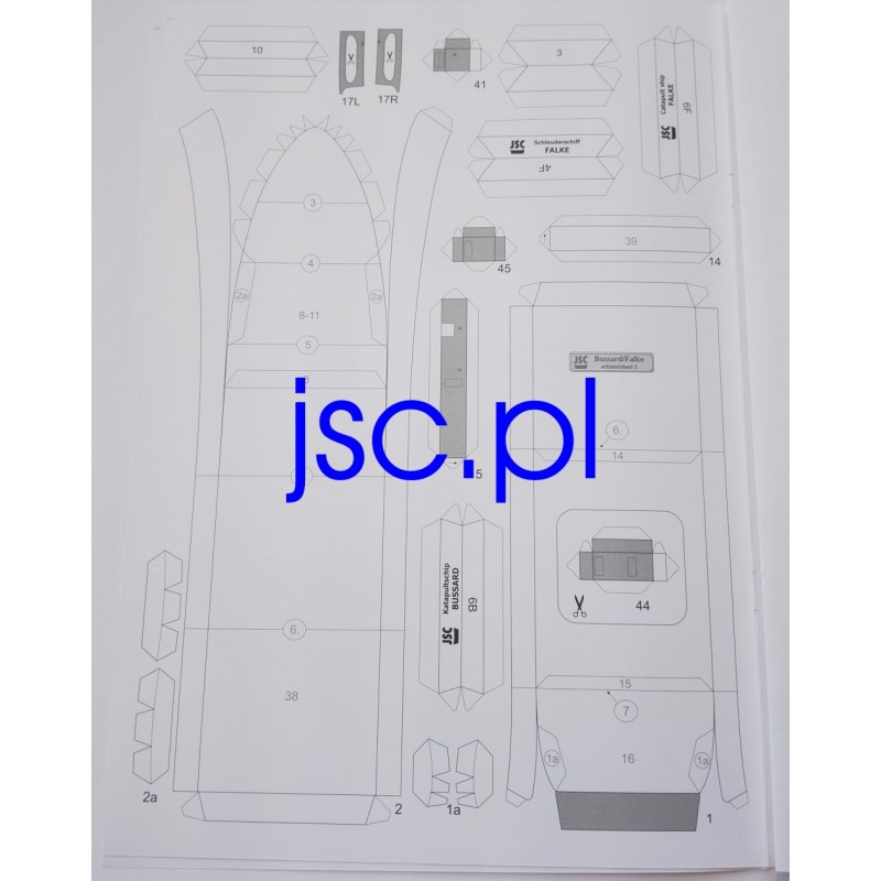 German catapult ship FALKE or BUSSARD (JSC 292)