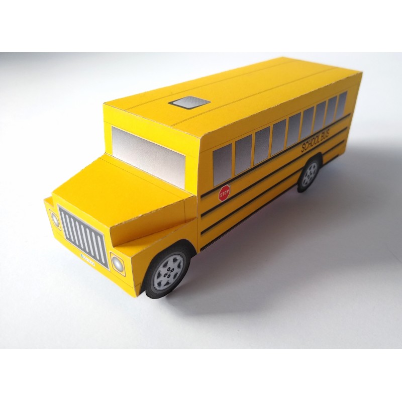 SCHOOL BUS - model for beginners (JSC 815)