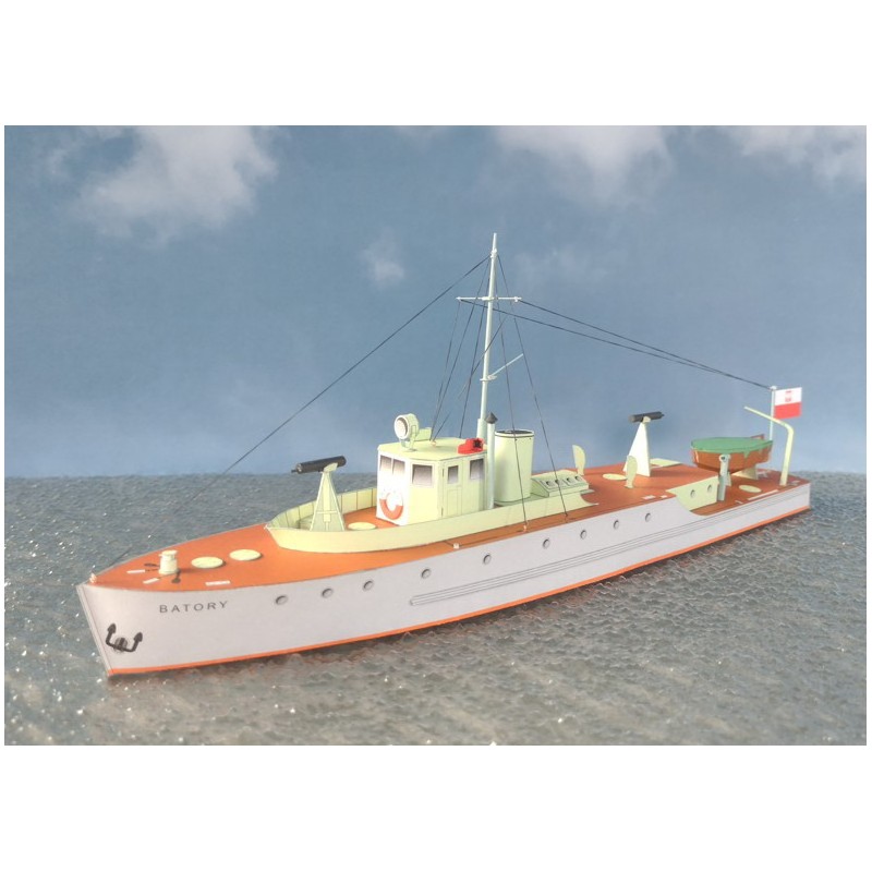 Polish coast guard motorboat BATORY (JSC 729)